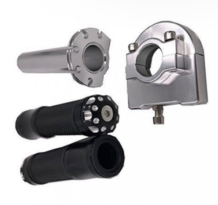 ALUMINUM THROTTLE HANDLE SET – gorilla gasbike
