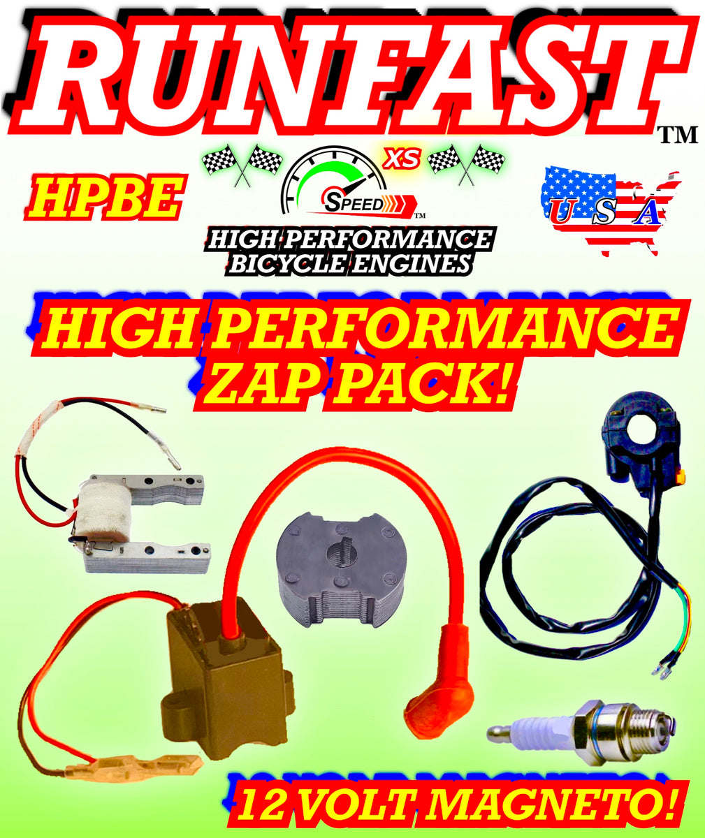 HIGH PERFORMANCE Zap Pack Magneto Cdi Spark Plug Combo – gorilla gasbike