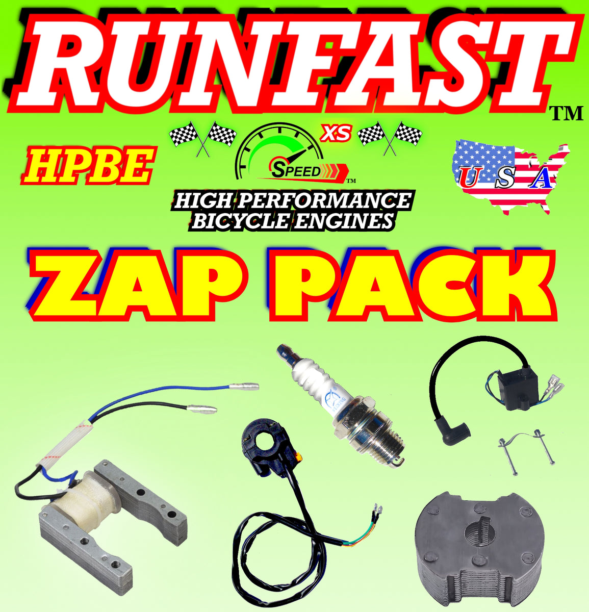 Zap Pack Magneto Cdi Spark Plug Combo – gorilla gasbike